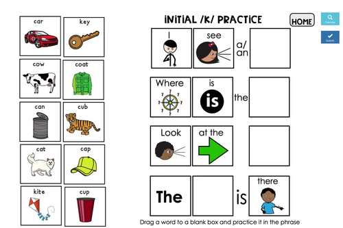 Easy Articulation Carrier Phrases BOOM Cards: BUNDLE Digital Speech Therapy