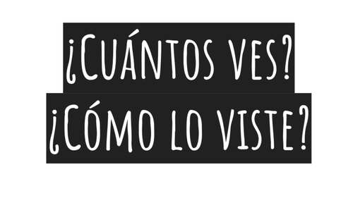 Spanish Number Talks - Subitizing to 10 by Picture Book Brain | TPT