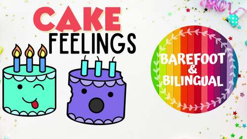 Birthday Cake Clipart Feelings - Birthday Clipart | TPT
