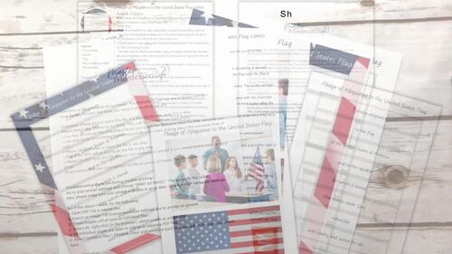 Pledge of Allegiance to the United States Flag the Montessori Way ...