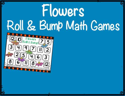 Flowers Math Centers by The Teaching Scene by Maureen | TPT