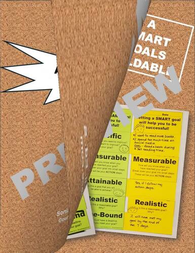 Set a SMART goal and make a SMART goal foldable I Grades 3-5 | TPT
