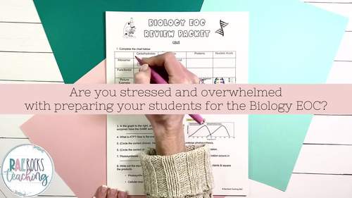 Biology End of Course Review Packet by Rae Rocks Teaching | TPT