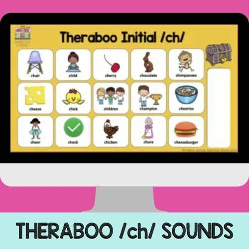 Theraboo CH Sounds: No Print Interactive Cariboo Game for Speech ...