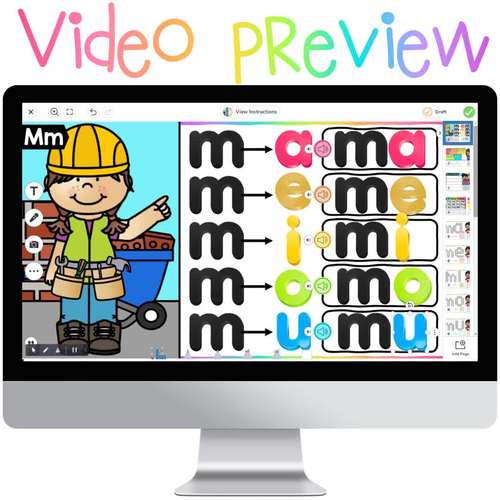 Digital Silabas del Alfabeto - Growing Bundle by The Bilingual Rainbow