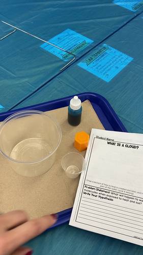 Water Cycle Lab: Weather Classroom Transformation by Gifted Teacher 305