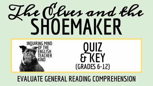 "The Elves and the Shoemaker" Quiz | Grimm's Fairy Tale | Christmas ...