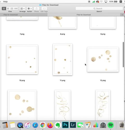 Gold Leaf Eucalyptus Branches Wreath Frame Clipart for Classroom Decor PNG