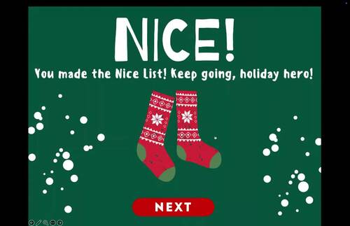 Christmas Math Worksheet 6th Grade Winter Themed Games Convert Decimals ...