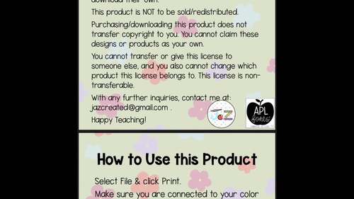 Boho Floral Alphabet Posters by JAZCreatEd | TPT