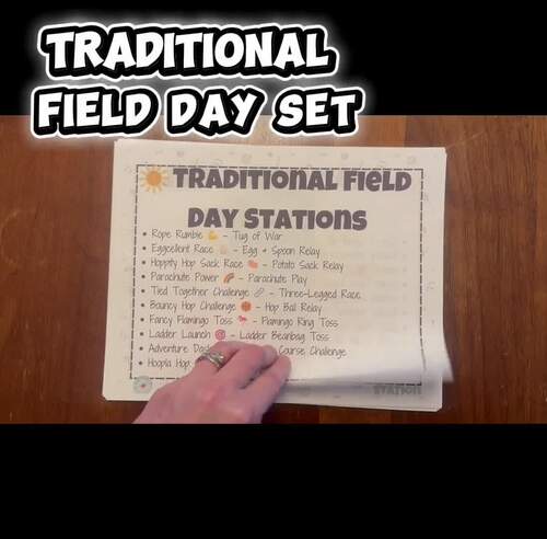Field Day Games & Stations | 20 Classic Traditional Activities ...