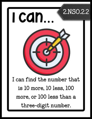Grade 1 Math I Can Statements Posters & Teacher Checklist | Florida B.E ...