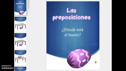 Spanish Prepositions PowerPoint | Interactive Notebook & Google Drive ...