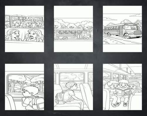 Bus Ride to School Writing Prompts | Creative Back-to-School Activity