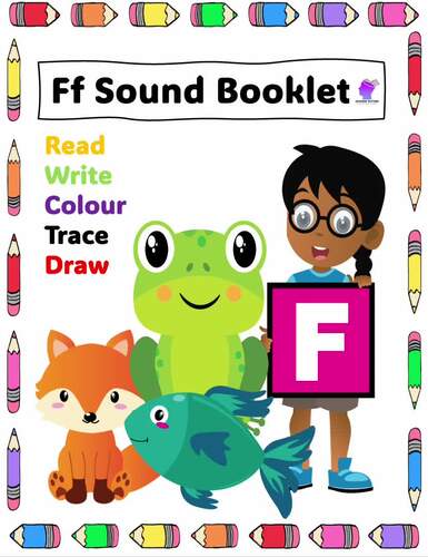 Ff Sound Phonics Activity Booklet-Letter Recognition, Tracing ...