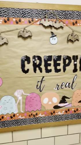 Halloween Bulletin Board & Door Decor by Mrs Austins Designs | TpT