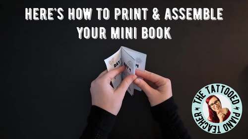 Note Name Music Activity | March St. Patrick's Day Note A Day Mini Book