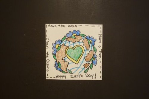 Let's Draw an Earth Day Square! by Patty Fernandez Artist | TPT