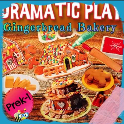 Dramatic Play - Gingerbread Bakery by Miss Fuzzy Bee | TPT