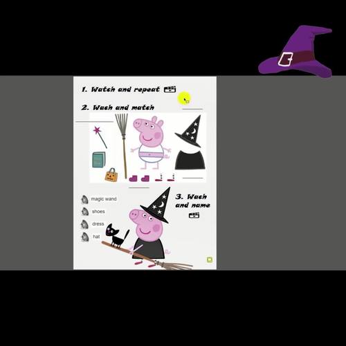 Peppa Pig. ESL. Halloween by EslMaterialsKr | TPT