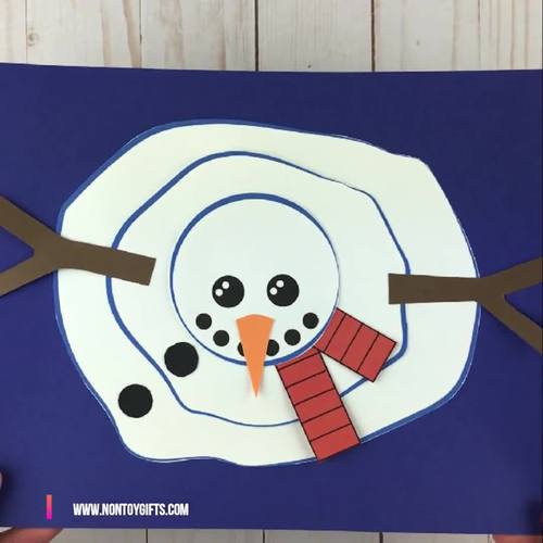 Melted Snowman Craft - Winter Craft - Winter Bulletin Board by Non-Toy ...