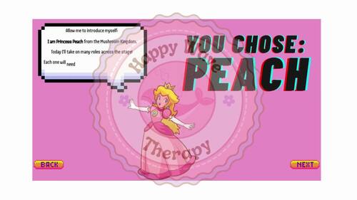 Super Mario Fluency Game: Princess Peach’s Adventure (151 Slides) PDF+ ...