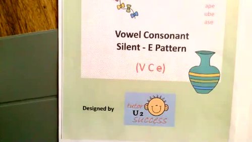 Silent E (VCe) Word Building with Extension Activity by Tutor-U-2-Success
