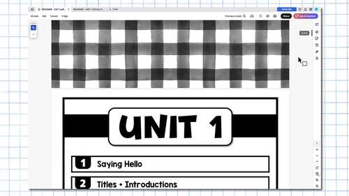 ESL Conversation Activities for Beginners: Speaking Practice | Unit 1
