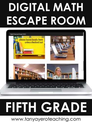5th Grade Math Digital Escape Room | 5.OA.3 Patterns and Rules | TPT