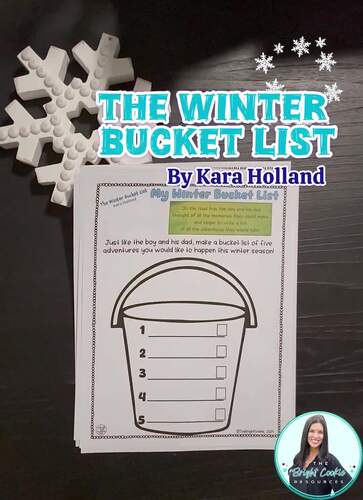 The Winter Bucket List Activities: Gingerbread House Writing, Design ...