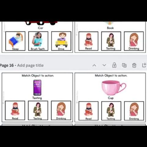 Identify Object by Function for Speech Therapy | Function of Objects ...