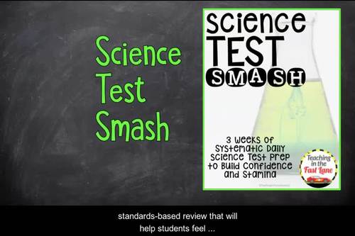 Science Test Prep Review Bundle - Digital and Print Daily Science ...