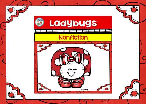 Ladybug Science Unit and Activities | Lady Bug Life Cycle & Insect Body ...