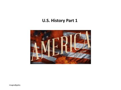 US History. Major Events. Lesson Resources. Presentation and Video ...