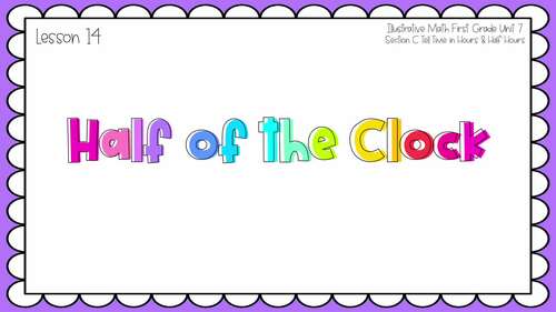 IM Grade 1 Math™ ⎟ Teaching Slides ⎪ Unit 7 ⎜ Geometry and Time | TPT