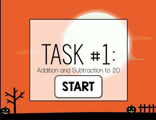 Interactive Halloween 2nd Grade Math Escape Room: Digital Game for ...