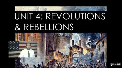 World History - Unit 4 - Revolutions - Day 1 of 10 - Video and Daily ...