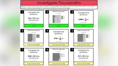Add and Subtract Decimals Digital and Printable Activities Bundle