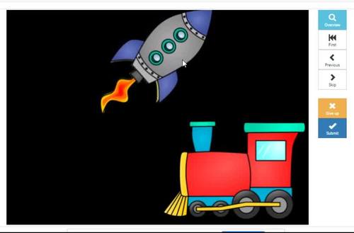 CVI Matching Transport Boom Cards FREEBIE by One Of A Kind Kids | TPT