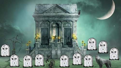 halloween game. Guess the shadow. ppt by Gamified Teachers | TPT