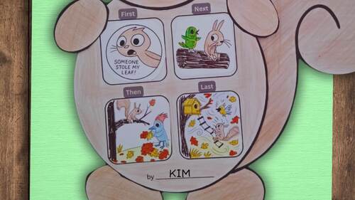 The Leaf Thief Craft | Fall Read Aloud Activities Sequencing Writing ...