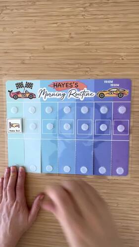 Chore Chart, Morning routine visual schedule, Preschool daily visual ...