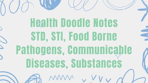 Every Health Doodle Note | STDs | Food Borne Pathogens | Addictive ...