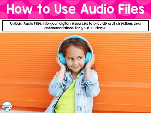 Alphabet Audio Clips for Distance Learning Bundle by Primary Plans by Paris