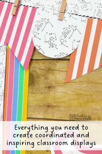 Varsity Vibes Sports Bulletin Board Bundle Sports Theme Classroom Daily ...