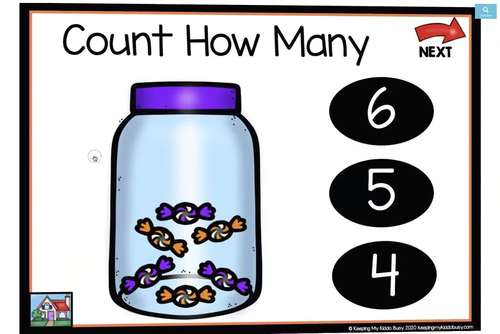October Kindergarten Math - numbers and counting - Distance learning ...