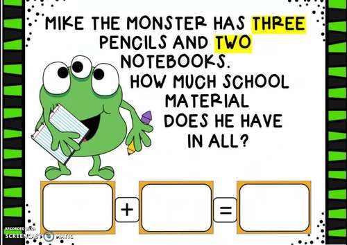 Addition Word Problems Boom Cards™ Distance Learning Math by Creating 4 ESL