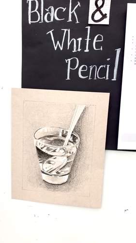 Charcoal Drawing Still Life Middle School Art Project or High School ...