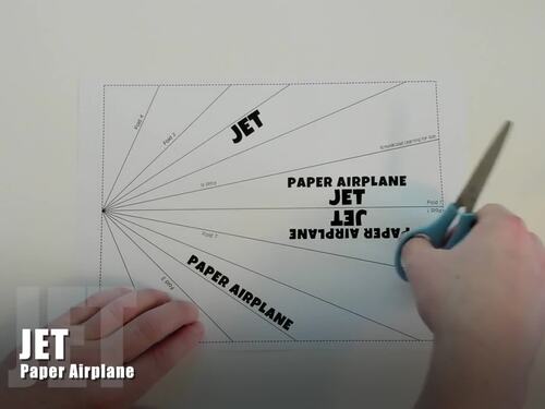 Spring STEM/STEAM Science Paper Airplane JET Activity & Templates