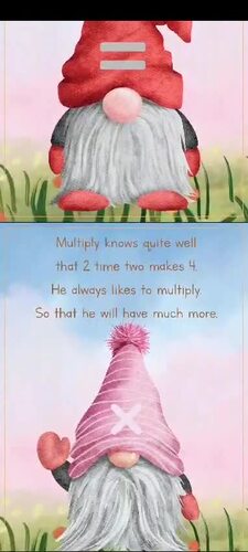 Math gnomes | Waldorf education | Posters by The Designer English Teacher